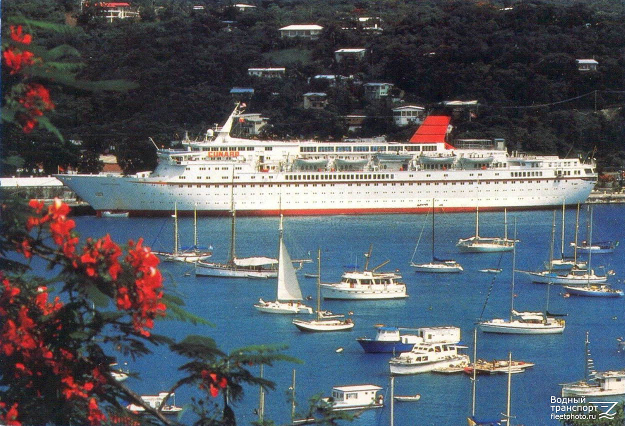 Cunard Countess. Рекламные буклеты — Фото — Водный транспорт