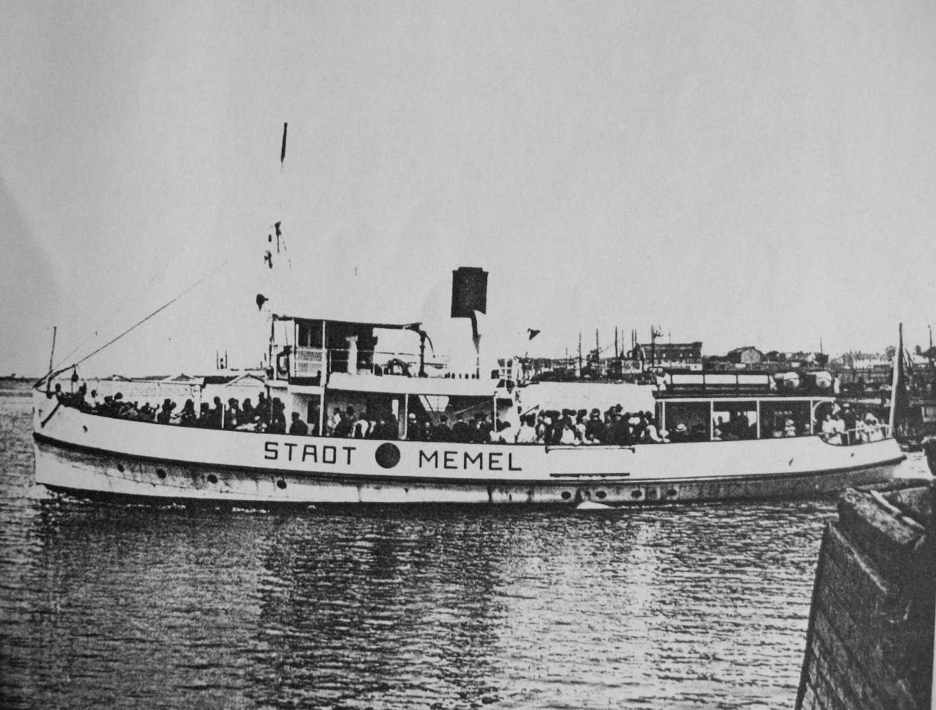 Stadt Memel — Фото — Водный транспорт